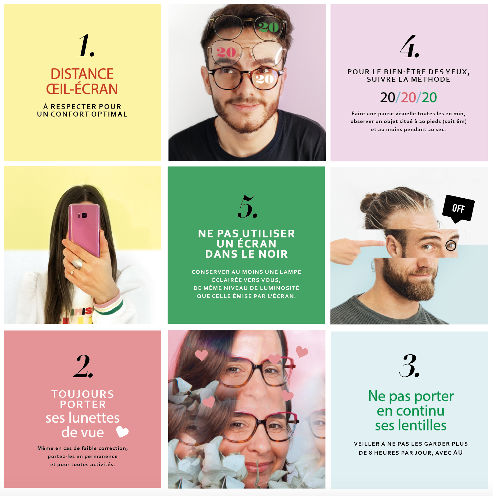 Préservez votre santé visuelle en adoptant les bons réflexes ...